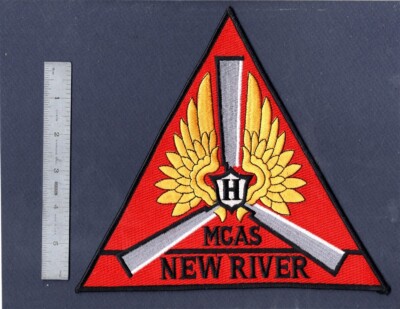 Large 8" MCAS Marine Corps Air Station NEW RIVER NC USMC Base Squadron ...