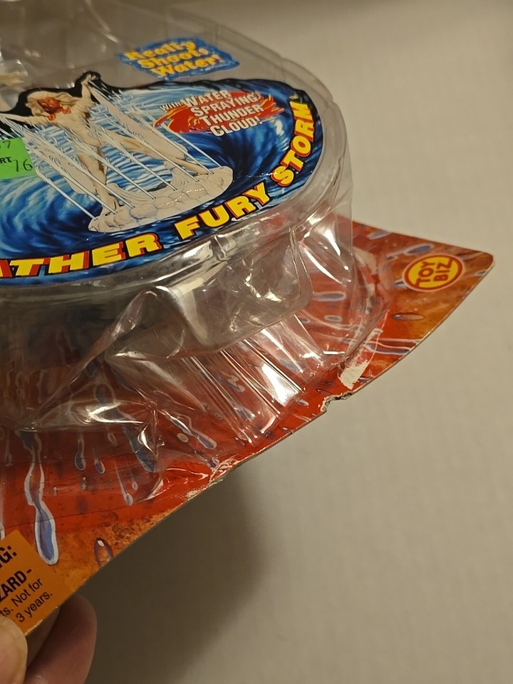 VTG X-MEN WEATHER FURY STORM WATER WARS MARVEL COMICS TOYBIZ Blister ...