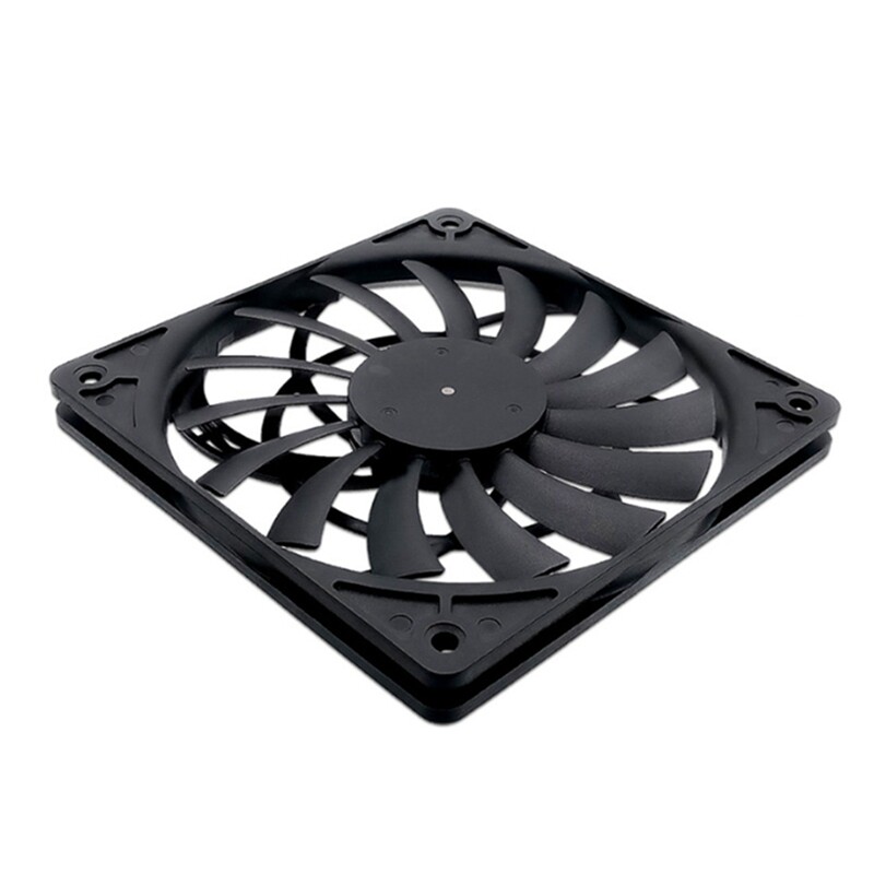 Mute 120mm 12cm PWM Cooling Fan Slim 12mm, 120X120X12mm DC 12V 0.25A ...