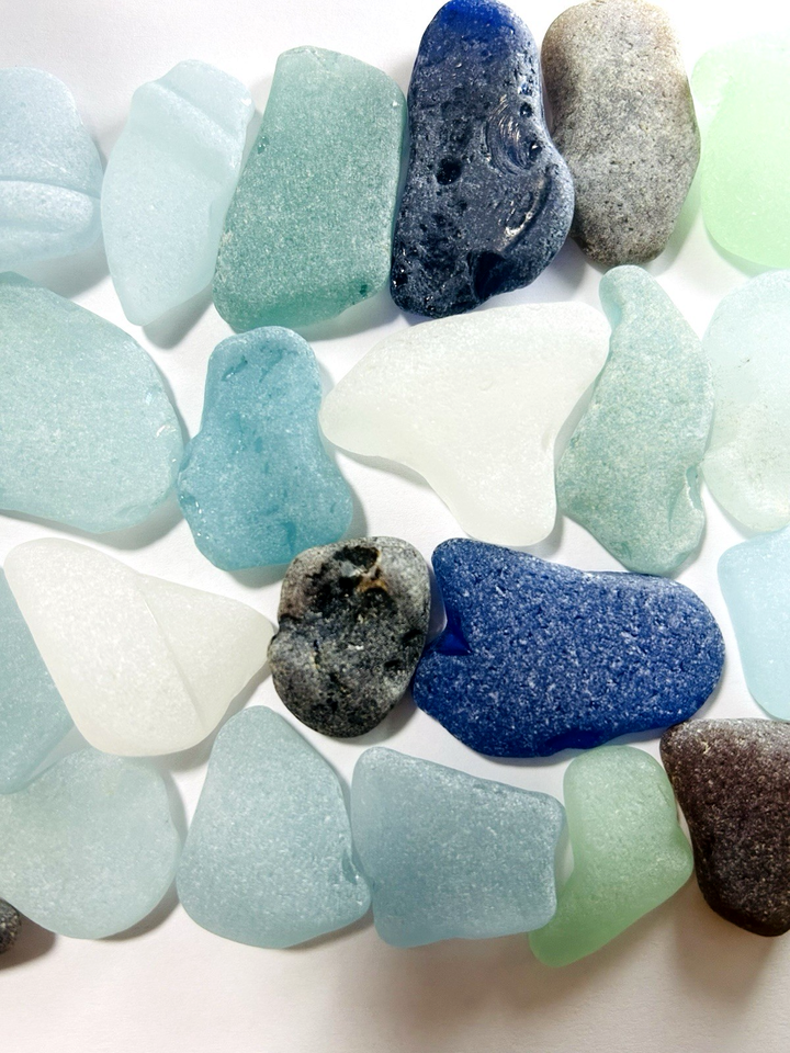sea glass from japan Surf-Tumbled Beach Glass Various color | eBay