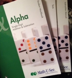 Math-U-See Alpha Single Digit Addition & Subtraction Instruction Book ...