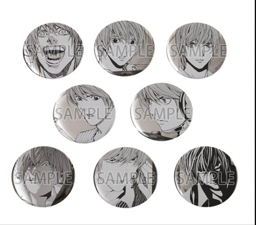 Death Note Yagami Light Badge Collection, New, Boxed, Can Badge, Anime ...