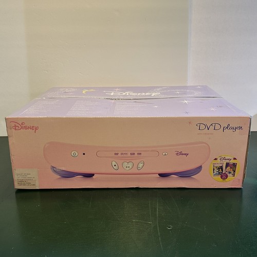 Disney Princess DVD Player Pink DVD2050-P NEW in Plastic - Complete - 2 ...