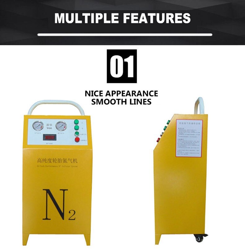220V Automobile Tire Nitrogen Generator Portable Inflator Nitrogen ...