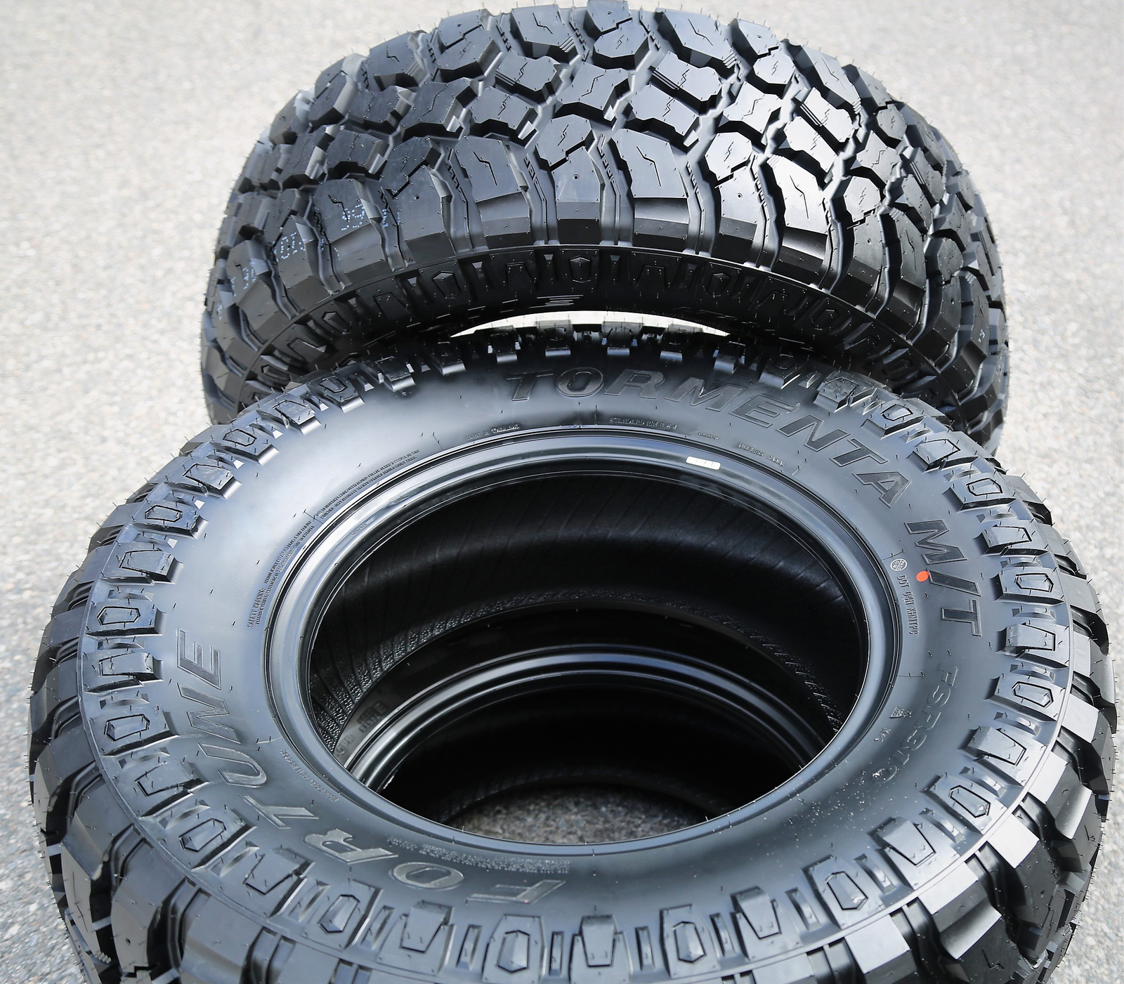 4 New Fortune Tormenta M/T FSR310 LT 33X12.50R18 Load E 10 Ply MT Mud ...