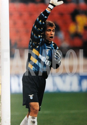 Photo de presse vintage Football, Lazio, Luca Mac, Années Ninety ...