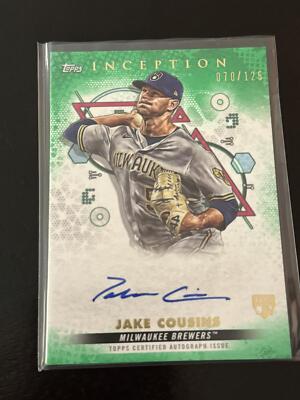 2022 Topps Inception #BRES-JCS Jake Cousins Rookie & Emerging Stars ...