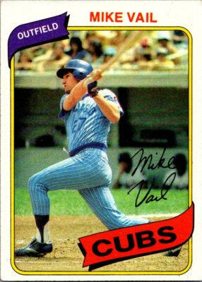 1980 Topps #343 Mike Vail | eBay