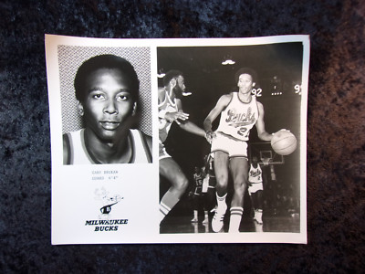 Vintage 1970's Gary Brokaw Milwaukee Bucks NBA B/W 8 x 10 Press Photo ...