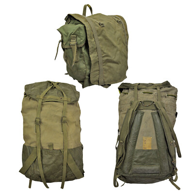 Army Rucksack Original French F2 Military Hiking Camping Backpack ...