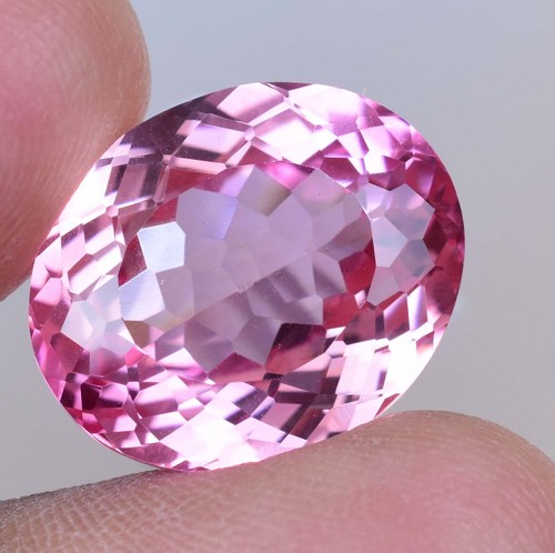 20.55 Ct Natural Pinkish Burma POUDRETTEITE Stunning Certified Loose ...