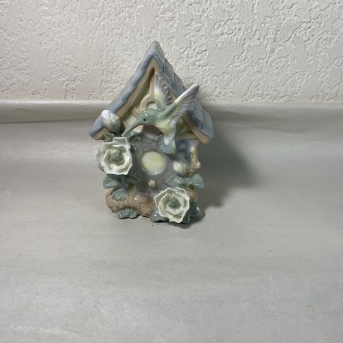 Cosmos 2146 Fine Porcelain Hummingbird & Birdhouse Night Light Cover ...