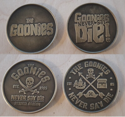 **The Goonies Laser-Engraved Coin Collection - Relive the Adventure ...