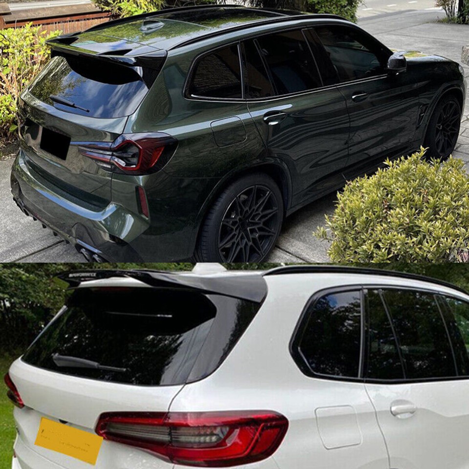 Gloss Black Rear Roof Spoiler Window Wing For BMW X3 M Sport X3 G01 ...