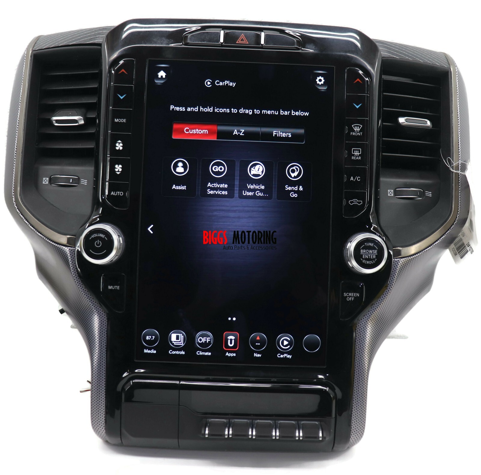 19-24 Dodge Ram 3500 Radio Dash Uconnect Touch Display Screen ...