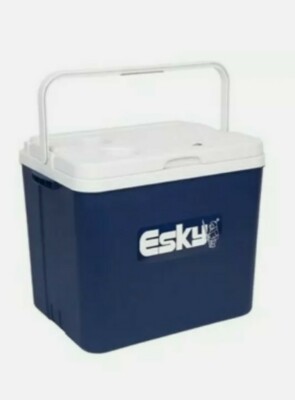 Genuine Esky 33L Hard Chilla Cooler Big Lunch Box Holds 40 Cans | eBay ...