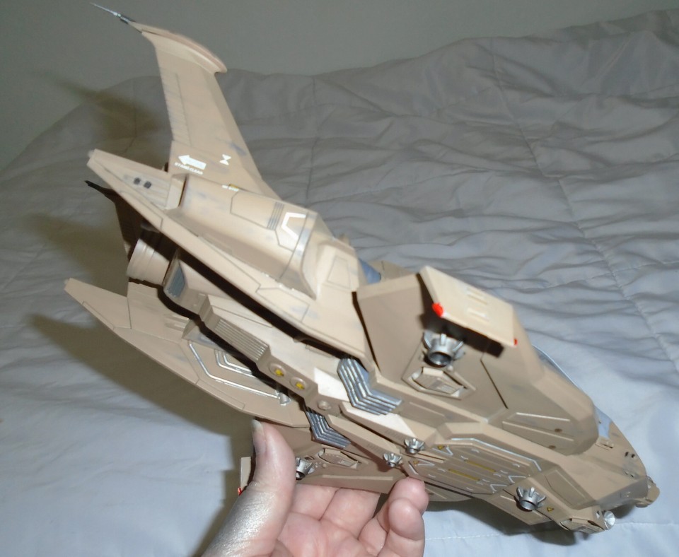 Moebius 1/32 Battlestar Galactica Colonial Raptor pro-built model | eBay