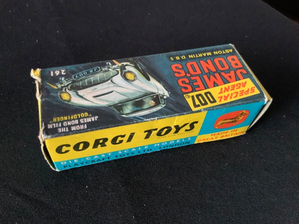 Corgi Toys 261 James Bond Aston Martin DB5 Box Only | eBay UK