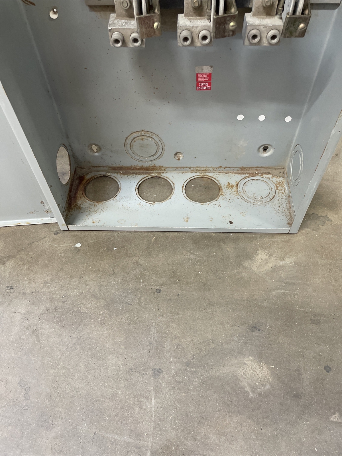 GENERAL ELECTRIC GE DISCONNECT 600 AMP 600V 3 POLE FUSIBLE NEMA 1 ...