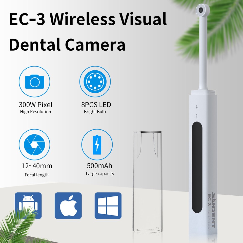 Wireless WiFi Dent Oral Camera HD Intraoral Endoscope Camera Visual NEW ...