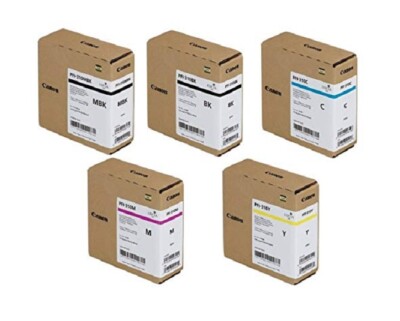 5 X Original Canon TX-2000 TX-2100 TX-3000 TX-4000 / PFI-310 330Ml Ink ...