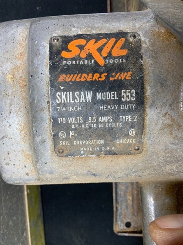 Skil Mod 553 Heavy Duty Circular Saw in CASE | eBay