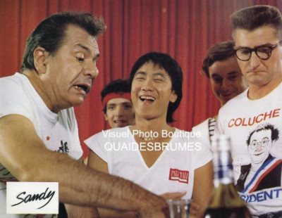 Photo 21x27cm SANDY (1983) Sandy Stevenson, Galabru, Rego, Henri Guybet ...