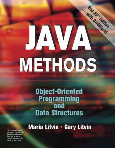 Java Methods : Object-Oriented Programming and Data Structures by Gary Litvin and Maria Litvin ...
