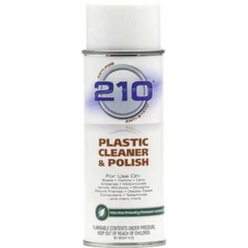 Camco 210 Plastic Cleaner and Polish for Boats, RVs and Auto - 14 oz ...