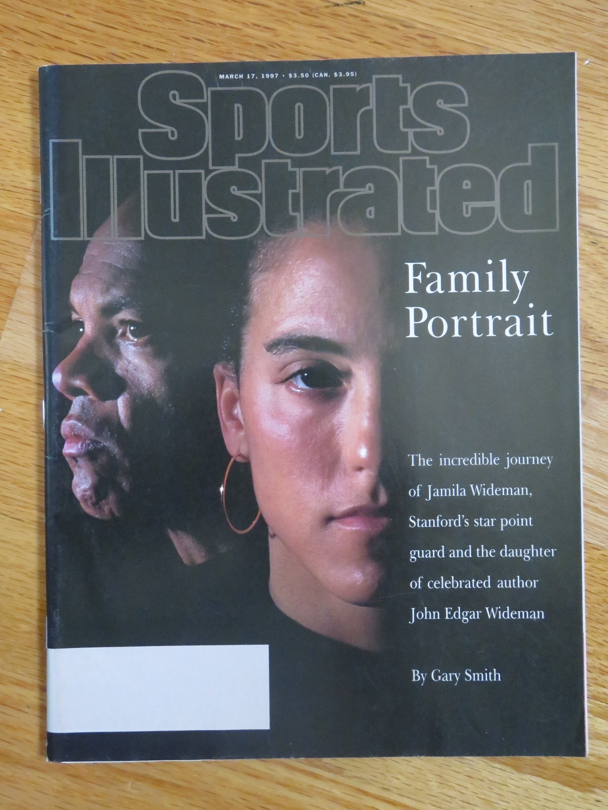 JAMILA WIDEMAN Sports Illustrated 3/17/97 STANFORD Magazine No Label ...