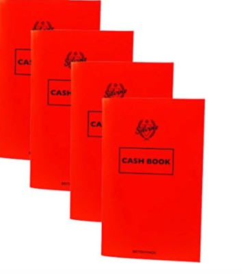 Silvine Pocket-Sized Cash Book Note Pad Memo Accounting Cashier Money ...