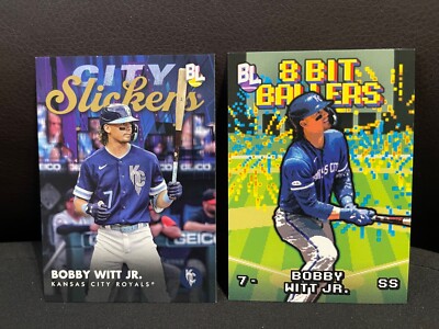 2023 Topps BL City Slickers Bobby Witt Jr. #CS-12 & 8-Bit Ballers #8B ...