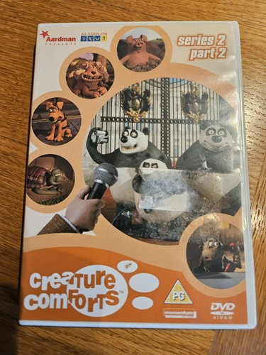 CREATURE COMFORTS SERIES 2 PART 2 DVD NICK PARK AARDMAN TV | eBay