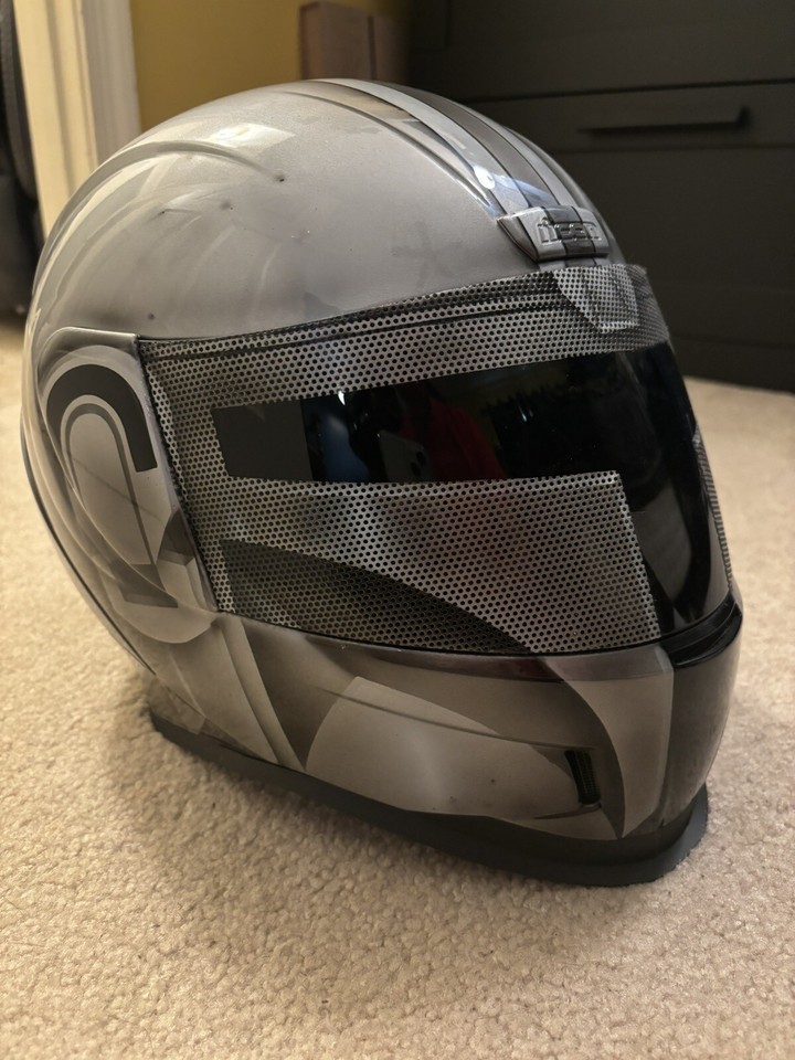 Motorcycle Helmet Mando Custom Paint | eBay