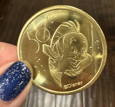NEW! WALT DISNEY WORLD 50th DORY FINDING NEMO COMMEMORATIVE GOLD ...