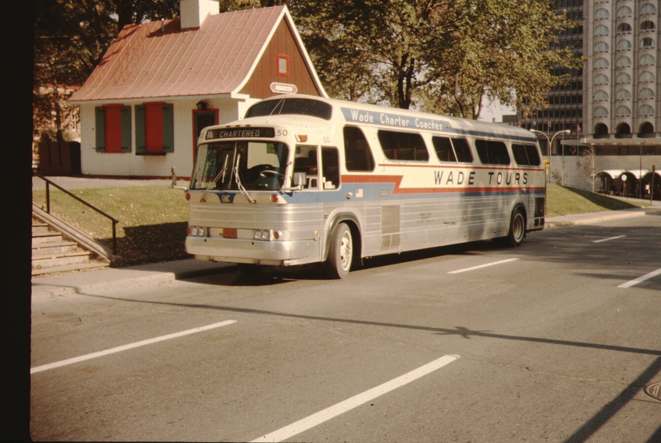 Wade Tours GM PD 4905 bus Original Slide | eBay