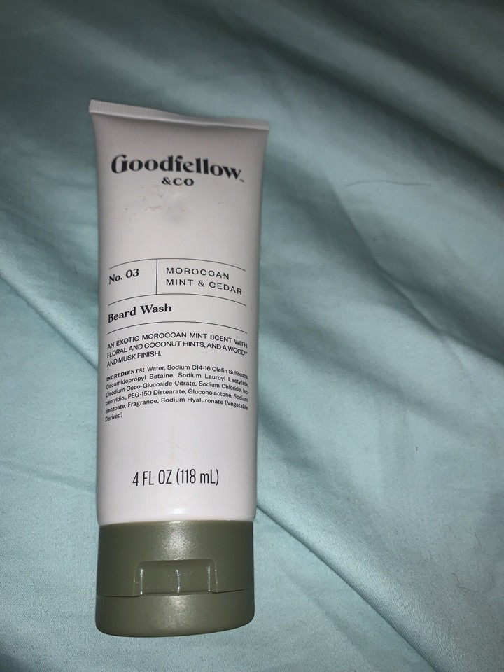 Goodfellow & Co. No.03 BEARD WASH, Moroccan Mint & Cedar 4oz | eBay