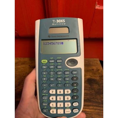 Texas Instruments Multiview Scienitic W Math Print Calculator TI-30XS ...