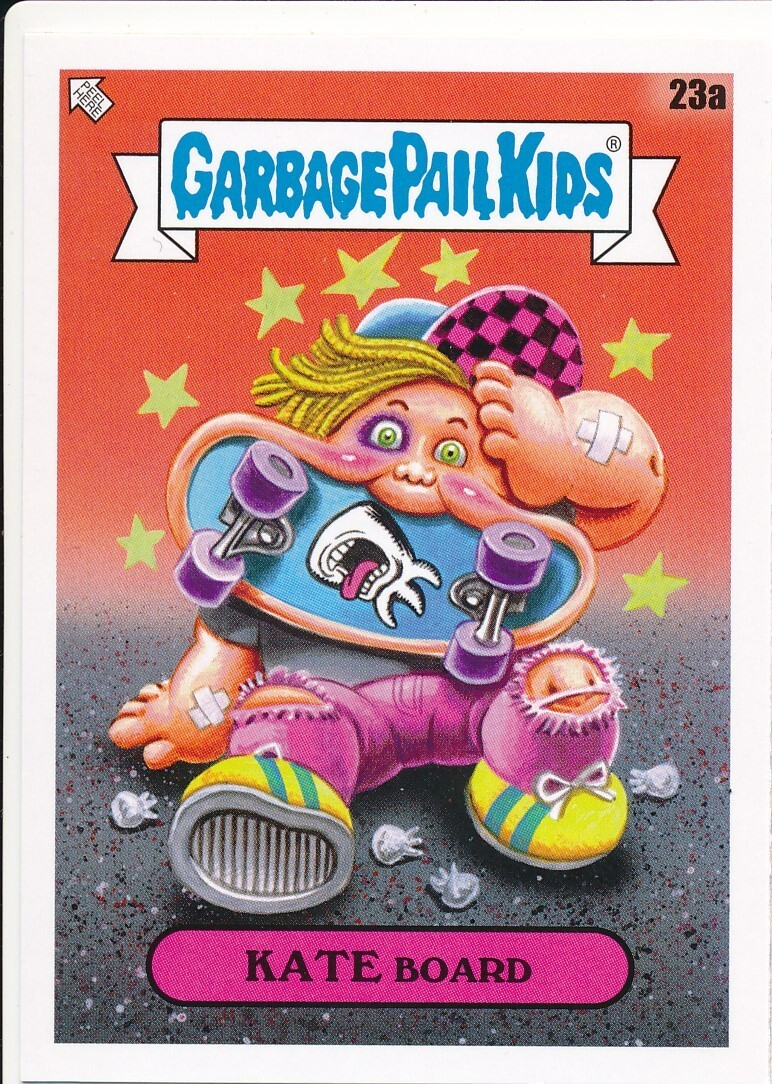 23a KATE BOARD 2024 GPK Garbage Pail Kids 1 Kids at Play SKATE BOARD | eBay