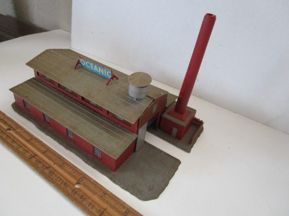 Vintage Built N Scale Storage Workshop Factory Building For Train ...