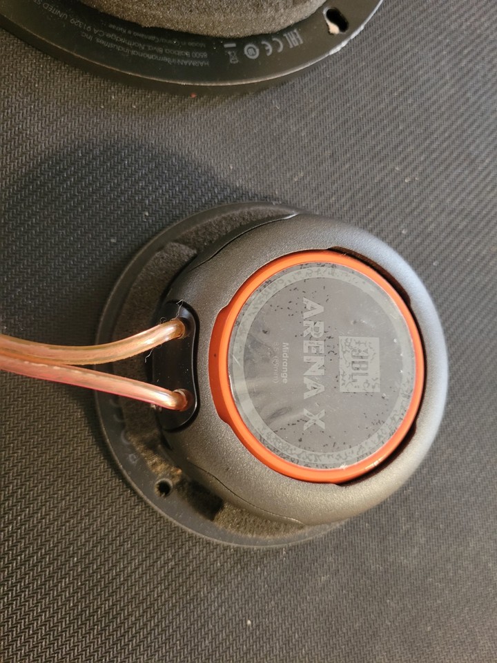 Jbl Arena X 6.5 Inch Woofer And Arena X 3.5 Midrange Carbon Fiber ...