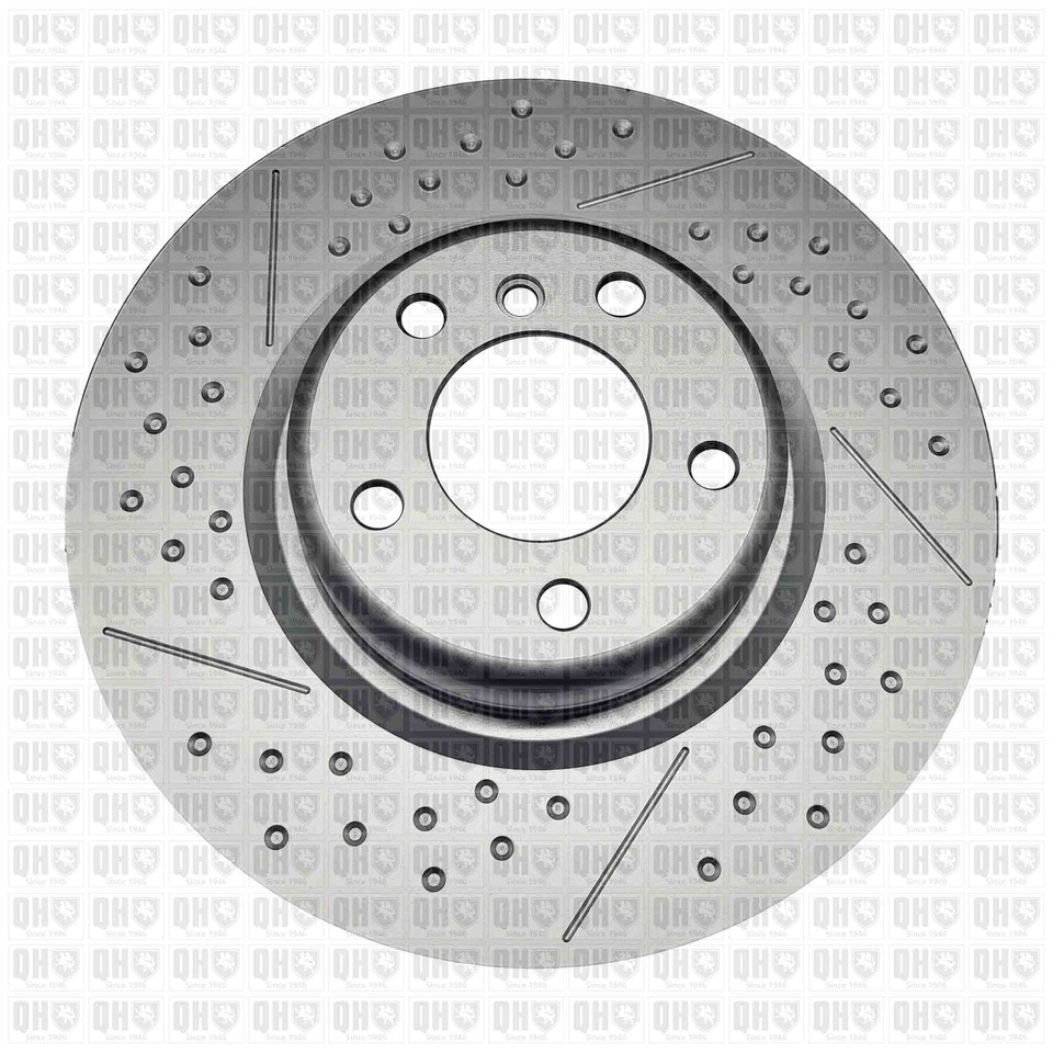 2x Brake Discs Pair Vented fits BMW 316 F30, F31 1.6 Rear 12 to 16 ...