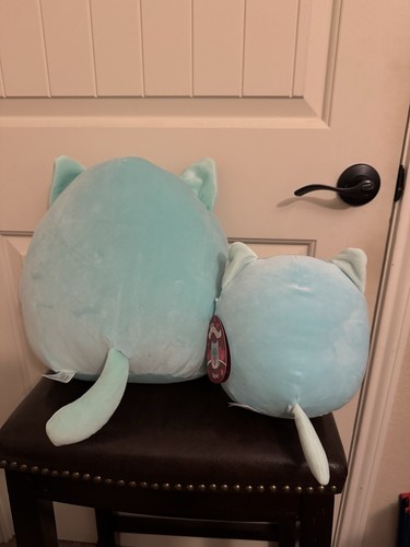 Squishmallow 12 and 8 inch Sigrid the Siamese Cat PAIR Valentines Day ...