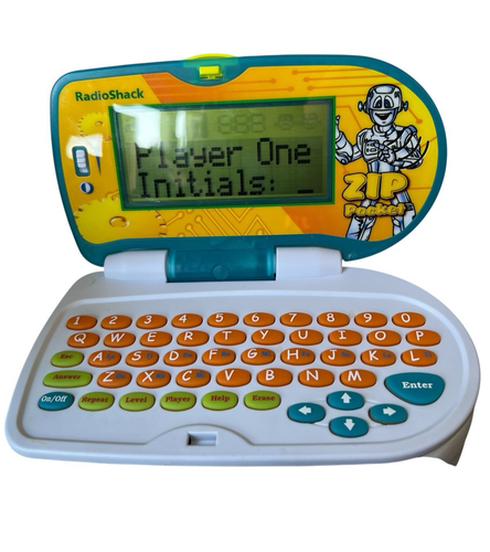 Vintage Radio Shack Zip Pocket Handheld Computer Learning Game 60-2618 ...