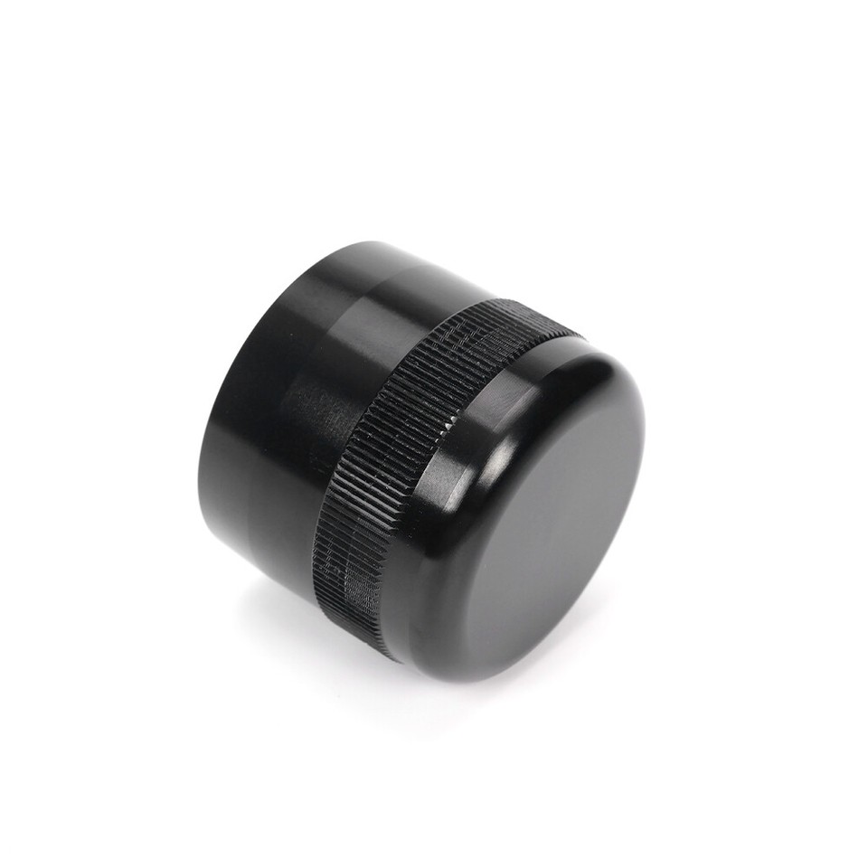 1/2-28 Aluminum End Caps Black High Quality 6061 Aluminum D Cell Cap ...