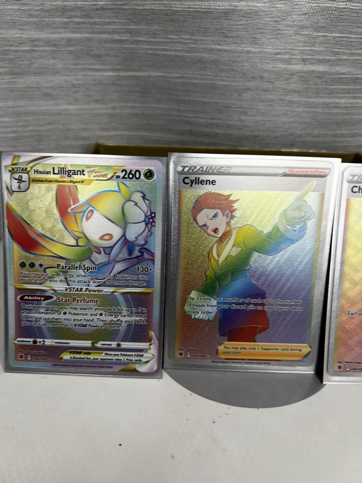Pokemon TCG Astral Radiance Lot- RAINBOW SECRET RARES- CHOY, CYLLENE ...