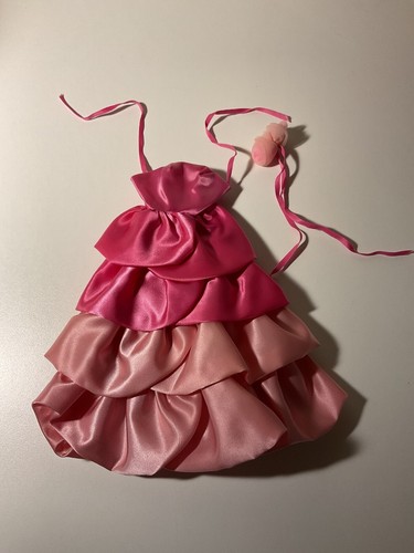 Vintage Barbie Sweet Roses PJ Pink Petal Dress and Hair Accessory | eBay