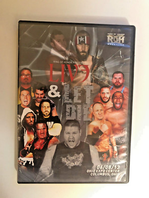 ROH Live and Let Die DVD Ring of Honor AEW WWE Jay Briscoe | eBay