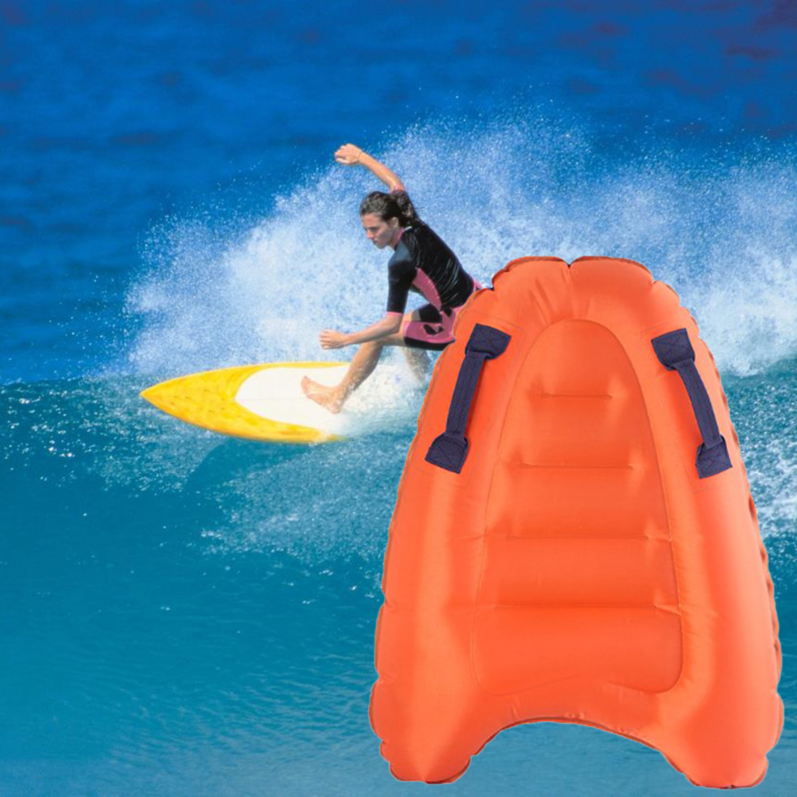 Swimming Surfboard Reusable Multipurpose Surfing Board Swimming Summer ...