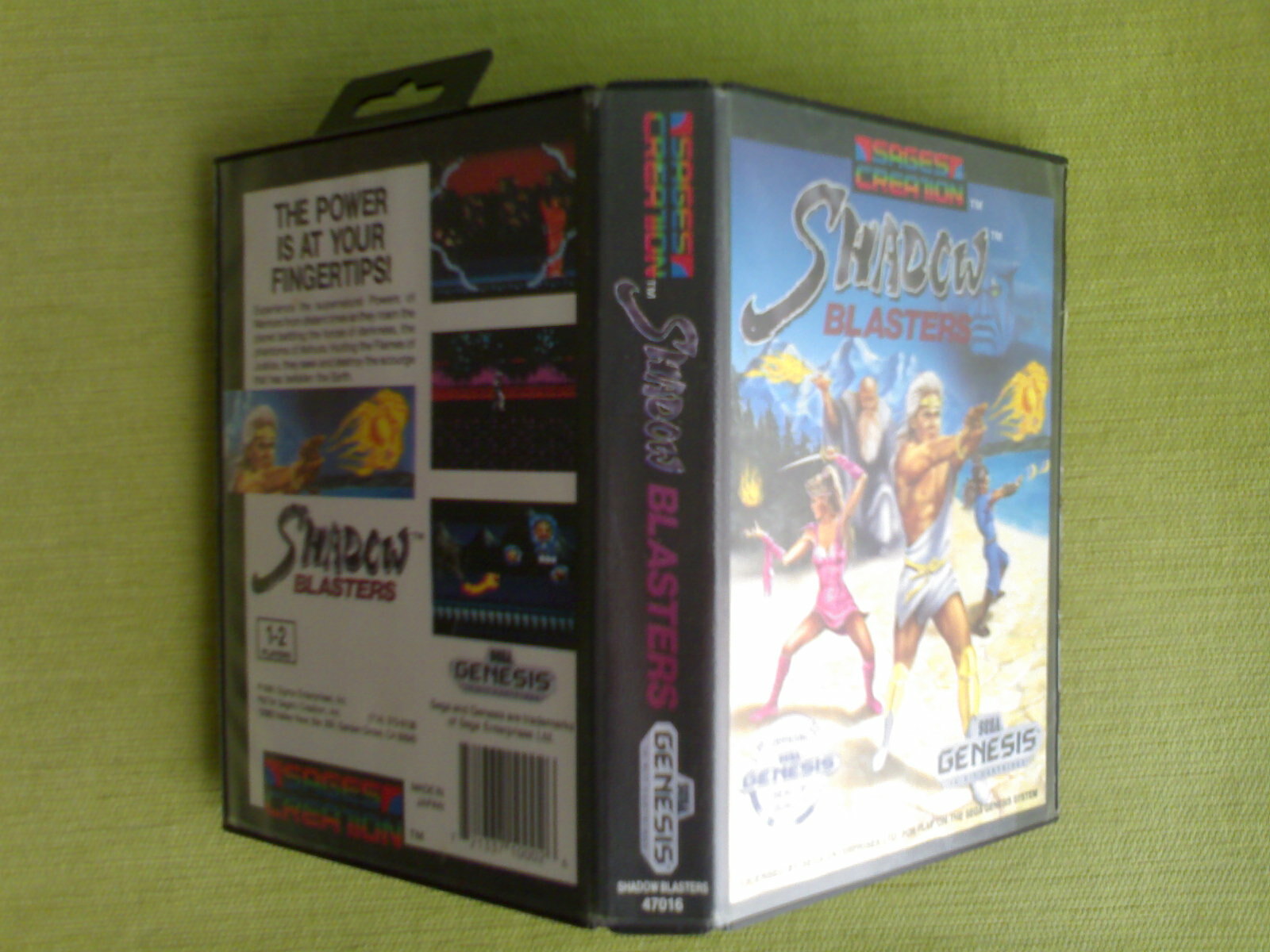 Shadow Blasters Mega Drive Genesis - Juegos Retro Database